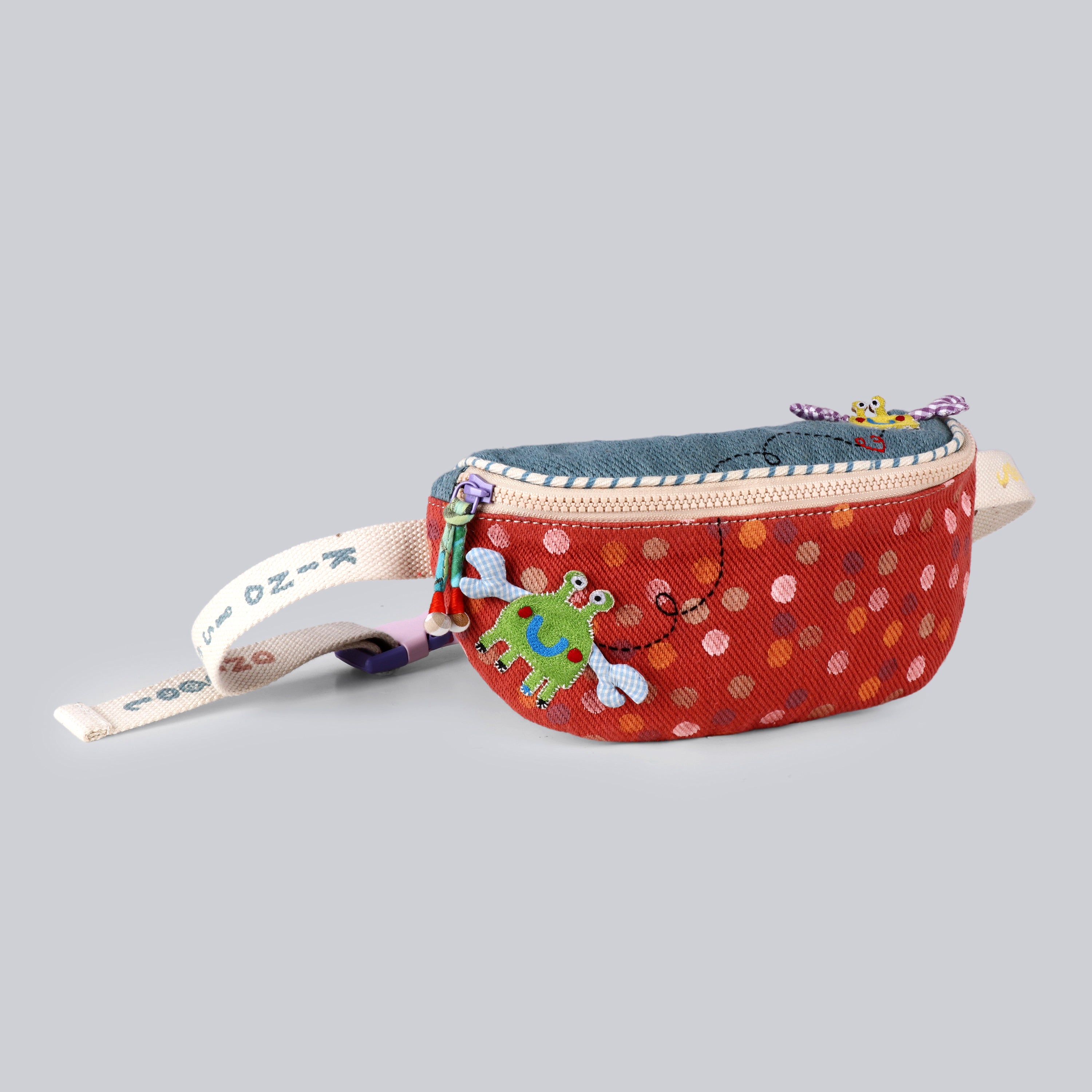 MACAW-Polka dot fanny with crab embroidery – Choose Kind